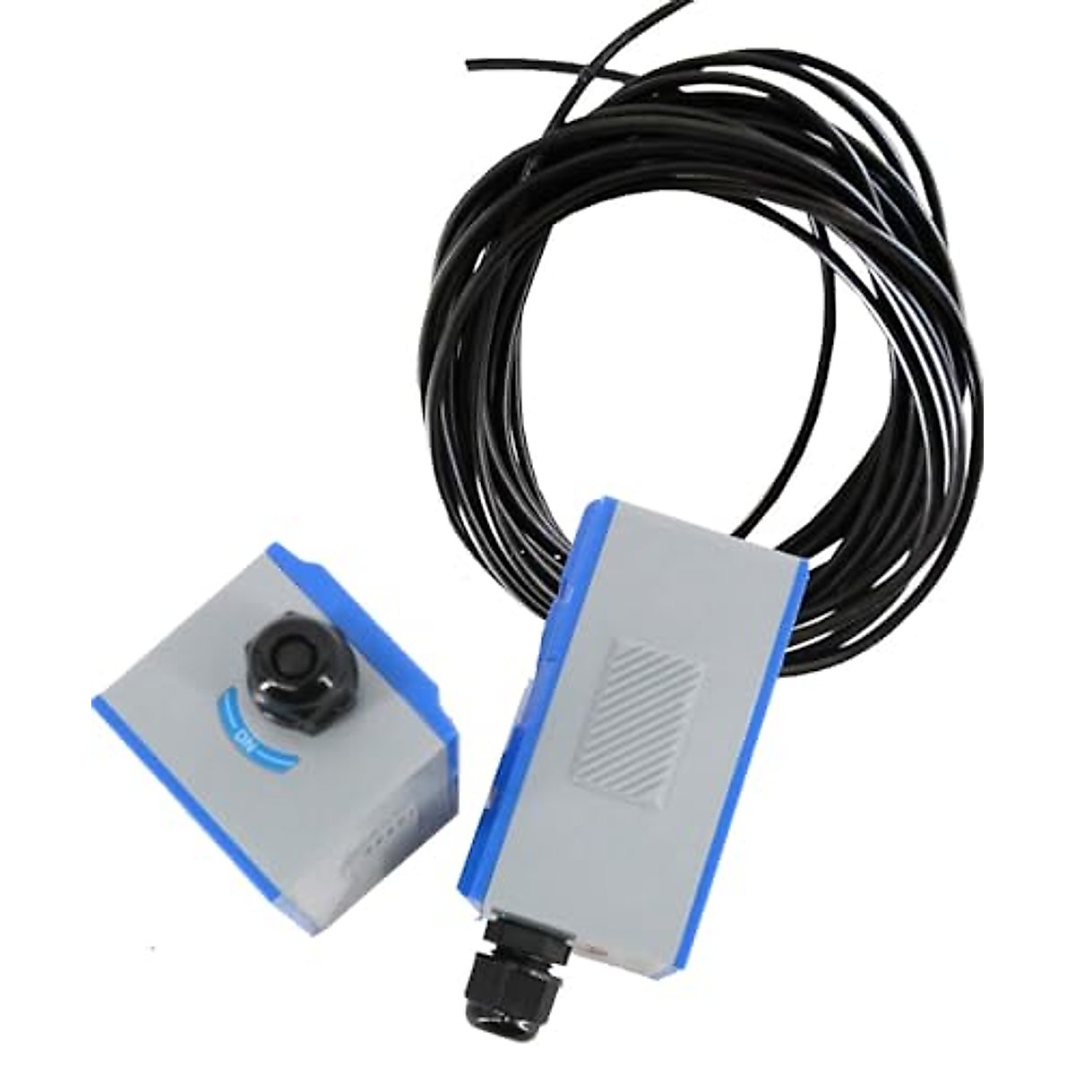 VTSYIQI Ultrasonic Flowmeter Twisted Shielded Wire 10m TM-1 Liquid Ultrasonic Flow Meters Clamp On Transducers Sensor with Diameter DN50 to 700mm for Type of TUF-2000M TUF-2000B TUF-2000P Flowmeter