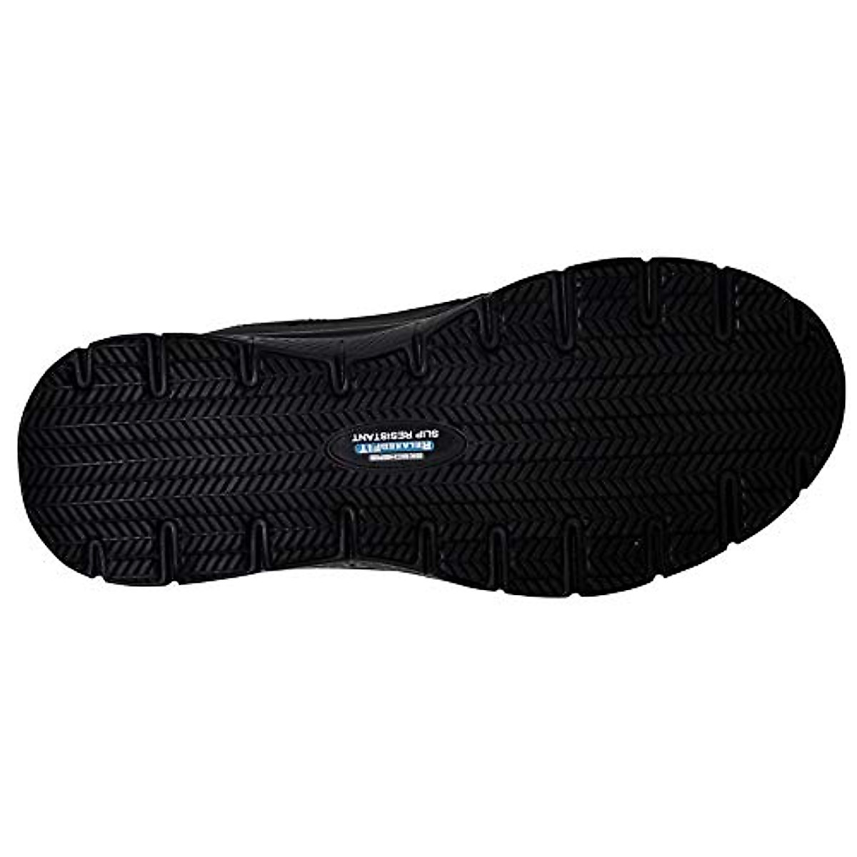 Skechers Men's Flex Advantage SR Black/Black Work Shoe 10.5 W US