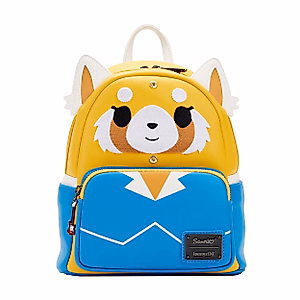 Loungefly Sanrio Aggretsuko Two Face Cosplay Mini Backpack Standard