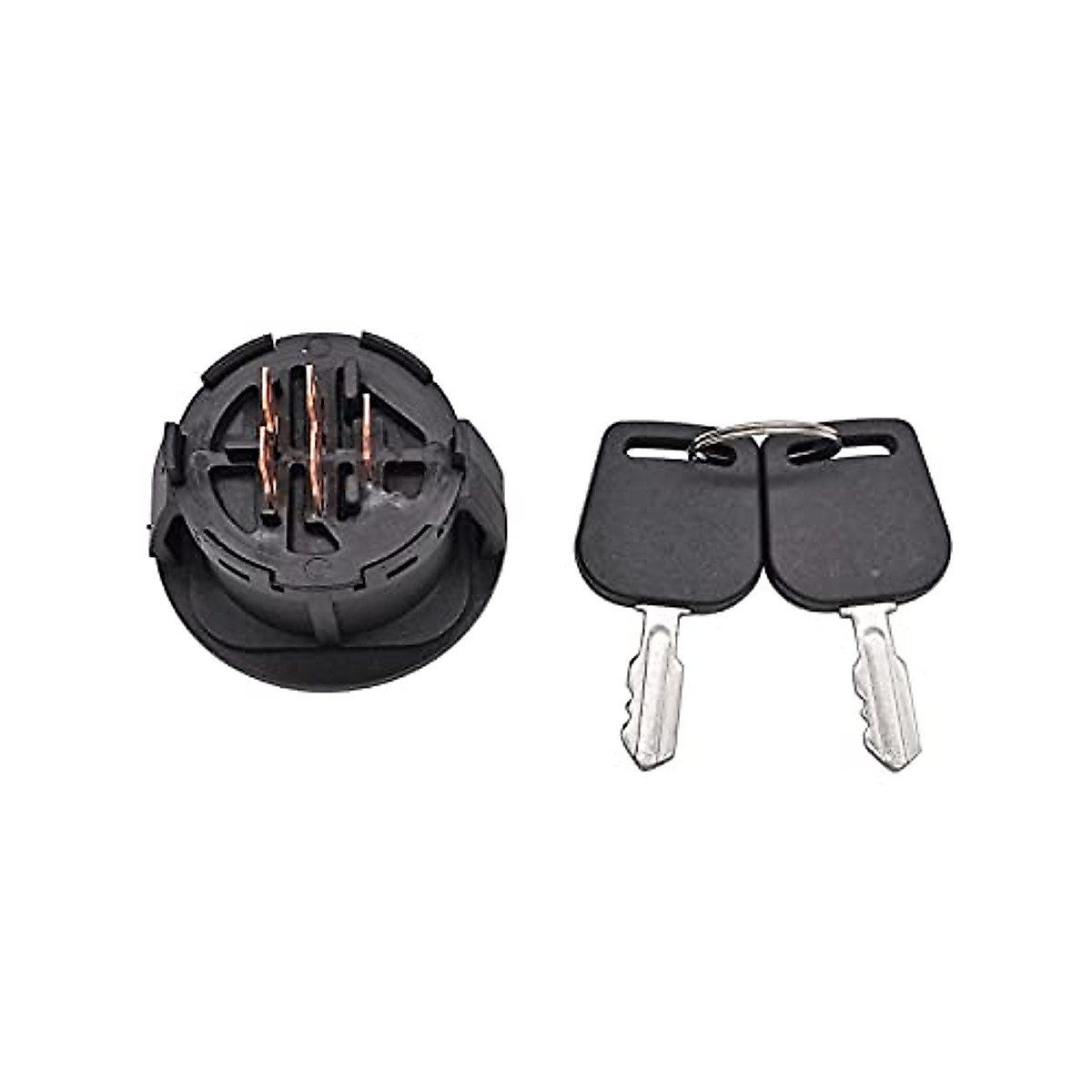 Lawn Tractor Ignition Switch with Key 5 Terminals 725-04659 925-04659 GY00191 Compatible with MTD John Deere Ariens Craftsman