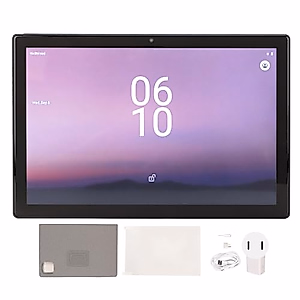 SHYEKYO Tablet, Supports Multitasking 16GB 1TB 4G LTE Tablet 100-240V for Home for Android 13 (US Plug 100‑240V)