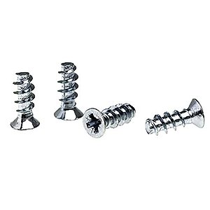 Akyga AK-CA-21 Fan Screws Set for Fan Silver Steel Pack of 4