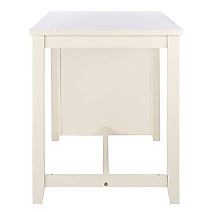 Safavieh Home Collection Aero White 36-inch Rectangle Storage Counter Dining Table DTB9218A