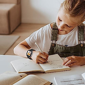 Ookids 3 Pack Leopard Engraved Bands Compatible with Verizon Gizmo Watch 1/2/3 Band Replacement for Boys Girls, Gabb Watch Strap SyncUP Kids Watch Band, 20mm Soft Silicone Sport Wristbands