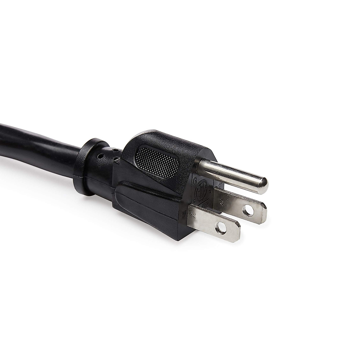 Amazon Basics Rectangular 6-Outlet Surge Protector Power Strip, 6-Foot Long Cord, 790 Joule - Black