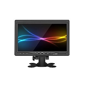 7 inch Portable Small HDMI Monitor HD 1080P VGA Monitor,Small LCD HDMI Monitor Mini Screen 1024x600,HDMI/VGA/AV Input Mini Monitor,with Speakers Earphone Jack
