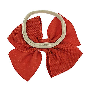 Toptim Baby Girl's Headbands and Bows for Newborn Infant Toddler Photographic Accessories (18 Pack)