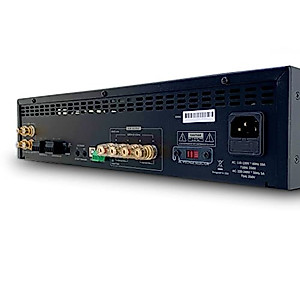 PSB-1000DSP Class D 1000W RMS Subwoofer Amplifier for Home Theater with RS-232 / IR Remote Control, Dual Sub Speaker Outputs