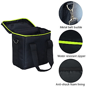 EnginStar Carrying Case Storage box for 150W Power Station, Travel Business Lunch Bag Shockproof Universal Compatible for Portable Power Station, Picnic Camping Wild Fishing Hunting