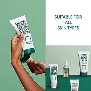 ROVECTIN Barrier Repair Moisturizing Cream - Intense Panthenol Cream for Face and Body | Ceramide Lotion Moisturizer | Anti-Aging with Astaxanthin | Hypoallergenic, Vegan, Korean Skincare (6.1 fl oz)