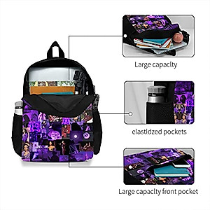 KAMIZE Fashion Unisex Adult Backpack Laptop Backpack Travel Backpack School College Student School Bag