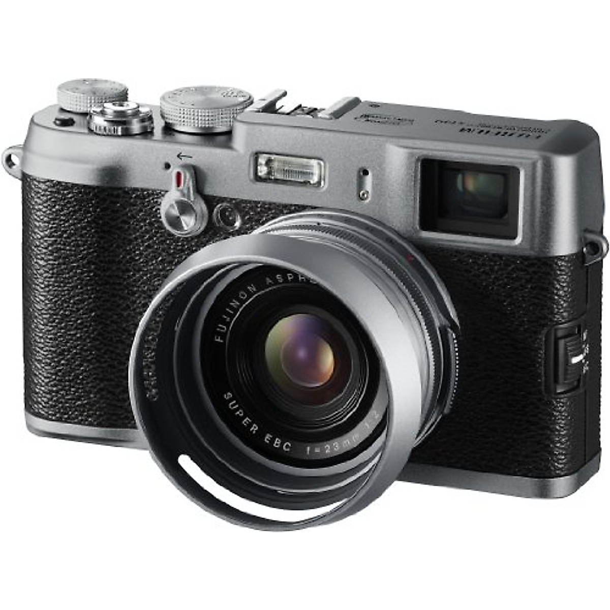 FUJIFILM FinePix X100 APS-C CMOS EXR Digital Camera with 23mm Fujinon Lens and 2.8-Inch LCD - International Version (No Warranty)
