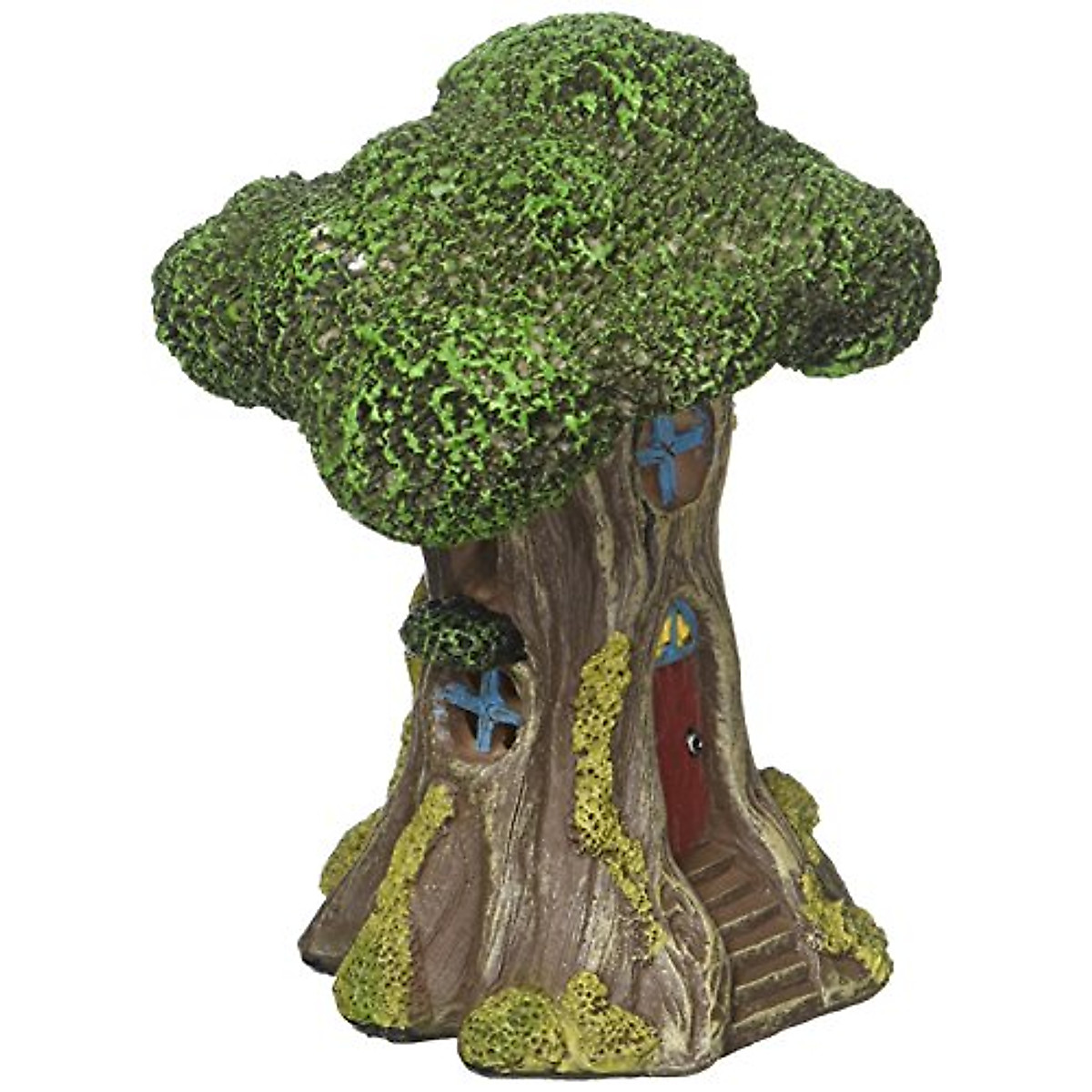 Touch of Nature 55614 Fairy Garden Led Tree House, 6"