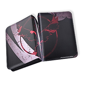 Foboull Trading Card Binder, Card Book Holder with 4-Pocket for Game Cards and Sports Trading Cards, Fits 400 Cards Collector Album for with 50 Removable Sleeves