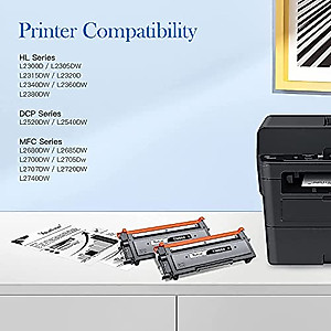 Valuetoner TN660 Toner Cartridge Compatible Replacement for Brother TN660 TN-660 TN630 TN-630 for HL-L2300D HL-L2320D HL-L2340DW HL-L2360DW MFC-L2720DW MFC-L2740DW DCP-L2540DW Printer (Black, 4 Pack)