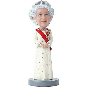 Queen Elizabeth II Bobblehead, United Kingdom Princess Elizabeth Alexandra Mary Windsor Bobblehead Toys Statue Queen Elizabeth II Action Figure