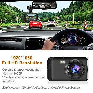 Dash Camera for Car, Dash Cams FHD 1080P Dash Cam Front with 32G SD Card, Super Night Vision Dashcam, Dashcams for Cars w/WDR Loop Recording G-Sensor Parking Monitor Motion Detection Dashboard Camera