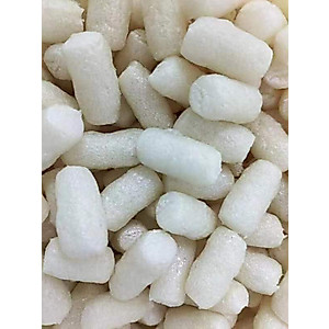 Packing Peanuts Shipping Loose Fill 1kg Biodegradable Gift Box Decorative Filler Colour random