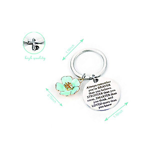 Ohana Keychain Stitch Jewelry Hawaiian Charm Hibiscus Flower Keychain Better Than You Think Ohana Family Jewelry Hawaii Gifts for Women