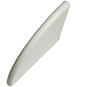 Premium Quality Pure White Thassos Marble Corner Shelf Polished 9''