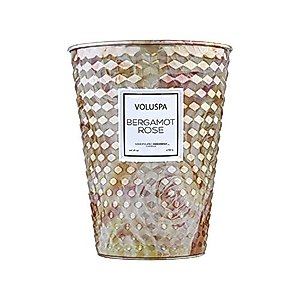 Voluspa Bergamot Rose 2 Wick Table Tin Candle, 26 Ounces