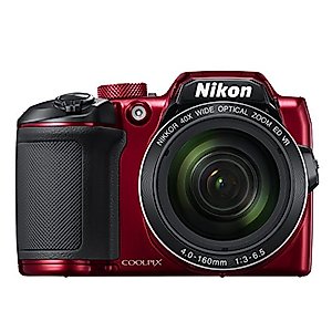 Nikon COOLPIX B500 Digital Camera (Red)