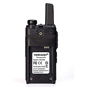 TIDRADIO Walkie Talkies for Adults Two Way Radios Long Range,10 Pack,22 Channels,Dual PTT for Manufacturing Restaurant Business Commercial Hunting Hiking Healthcare