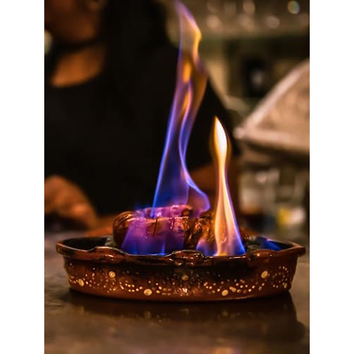 Large Traditional Portuguese Pottery Terracotta Clay Sausage Roaster Made in Portugal