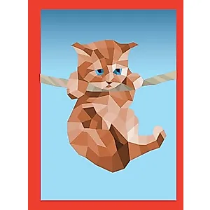 Paint by Sticker: Cats: Create 12 Stunning Images One Sticker at a Time!