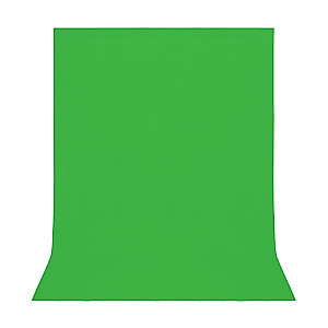 Easy-Going 6X9 FT Green Backdrop, Solid Background for Photo Studio, Non-Gloss Collapsible High Density Screen for Video Photography and Television Only Background