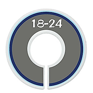 Mumsy Goose Nursery Closet Dividers, Choose Your Sizes Closet Organizers, Baby Boy Clothes Sizers