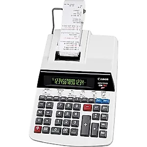 Canon MP41DHIII Printing Calculator 14-Digit 9-Inch x14-Inch x3-1/4-Inch Gray