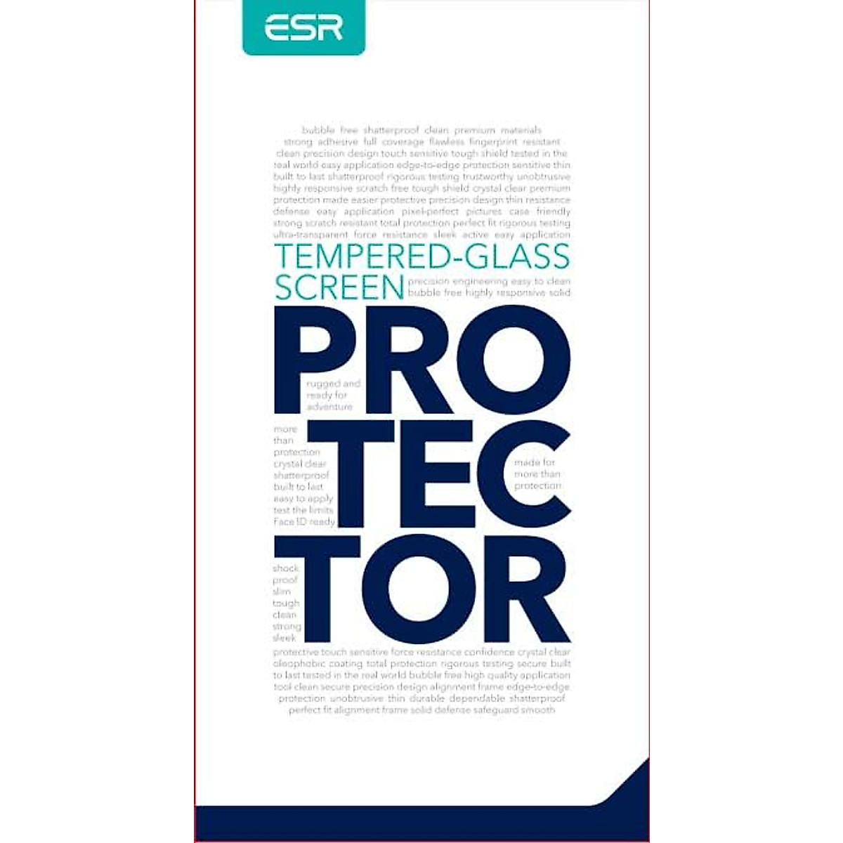 ESR for iPhone 14 Pro Screen Protector, Easy Installation Frame, Military-Grade Protection, Ultra Tough, Scratch Resistant, Tempered-Glass Screen Protector for iPhone 14 Pro, 3 Pack