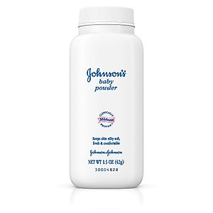 Johnson's Baby Powder, Hypoallergenic and Paraben Free, 1.5 oz