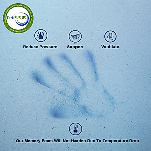 AROW Japanese Futon Mattress, 100% Cotton Floor Mattress Pad, Folding Roll Up Bed Topper Mat Lounger and Travel (White, King)