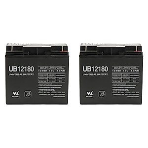 12V 18AH Battery for Pride Mobilitty Go-Go Sport 4-Wheel # S74-2 Pack