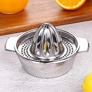 Stainless Steel Citrus Orange Juicer Lemon Lime Fruit Hand Squeezer Kitchen Tool