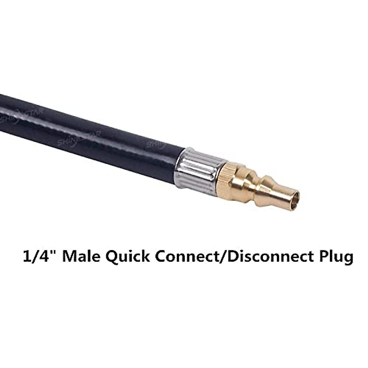 SHINESTAR 12FT RV Quick Connect Propane Hose Kit, Fit for Coleman Roadtrip LX, LXX, LXE