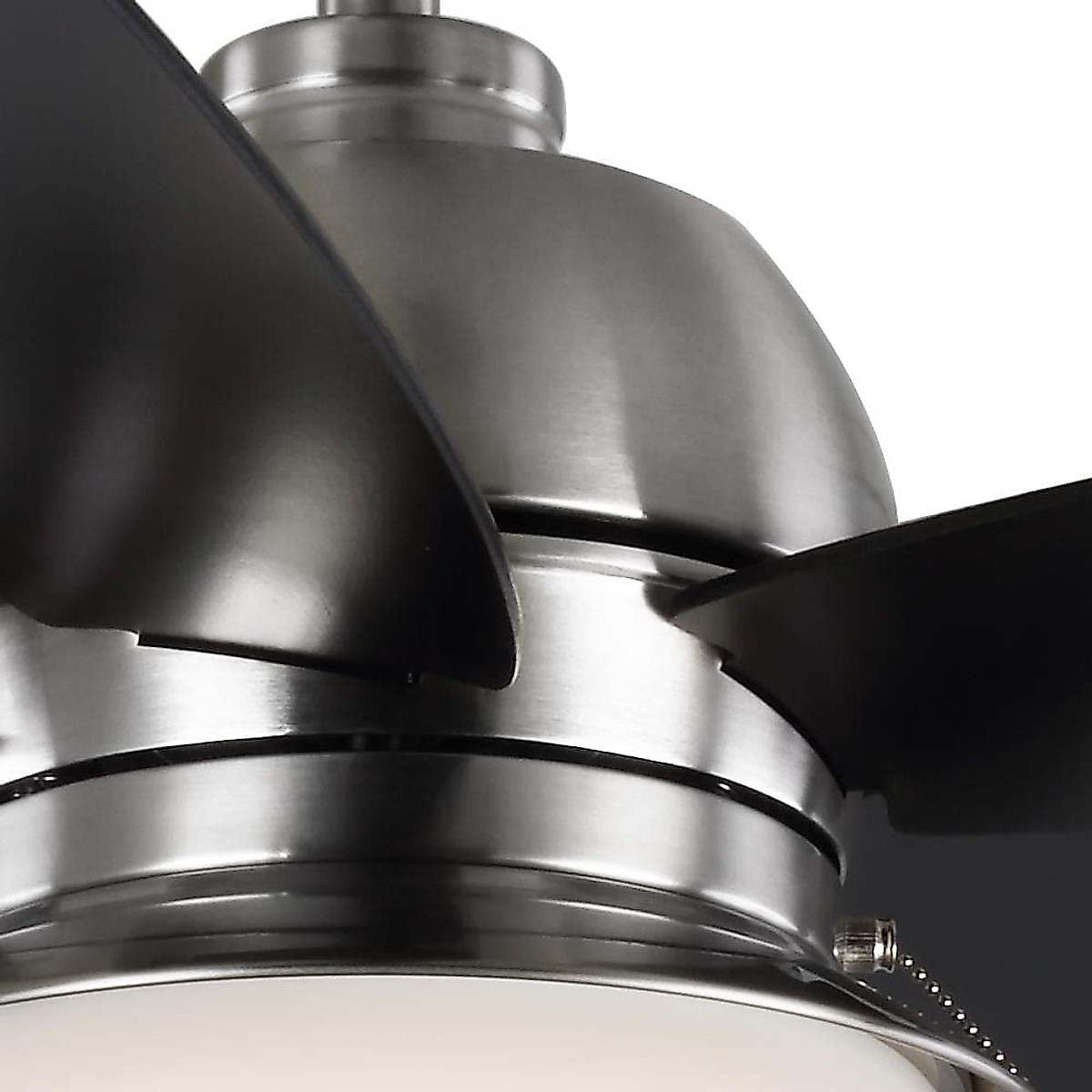 Home Decorators Collection 52 in. Ackerly Integrated LED Indoor/Outdoor Brushed Nickel Ceiling Fan with Light Kit