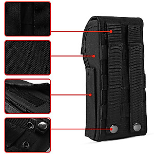 IronSeals 24 Round Shotgun Shotshell Ammunition Reload Holder Quick Access Molle Pouch for 12 Gauge/20G