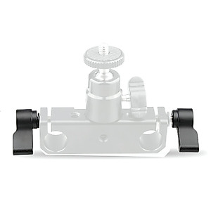 CAMVATE M5 Rotating Knob Adjustable Thumb Lever Screw (Black,15mm Length) - 1492