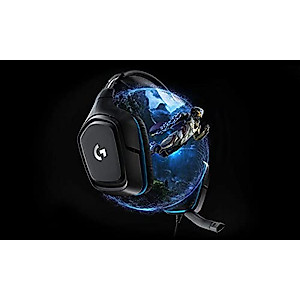 Logitech G432 DTS:X 7.1 Surround Sound Wired PC Gaming Headset (Leatherette) (Renewed)
