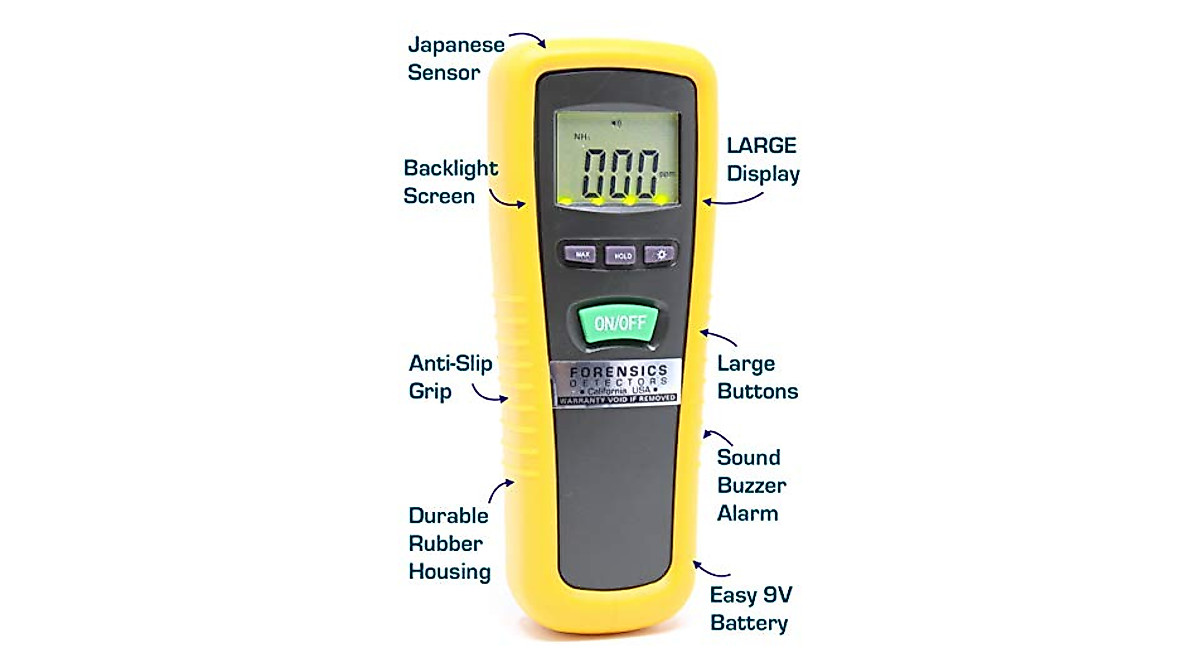 Forensics Basic Ammonia Meter - Reliable & Easy to Use
