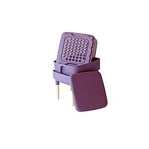 FCMP Outdoor - The Essential Living Composter, 2-Tray Worm Composter, Plum