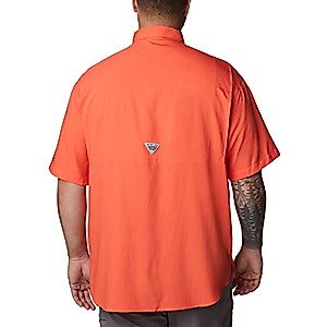 Columbia Men's Standard Tamiami II Short Sleeve Shirt, Corange, Medium