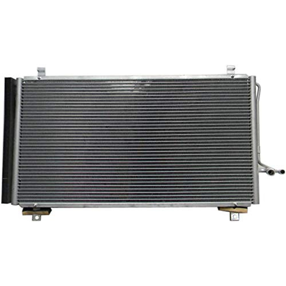 Kool-Vue A/C Condenser Compatible with 2003-2009 Nissan 350Z With Receiver Drier Aluminum Core NI3030149