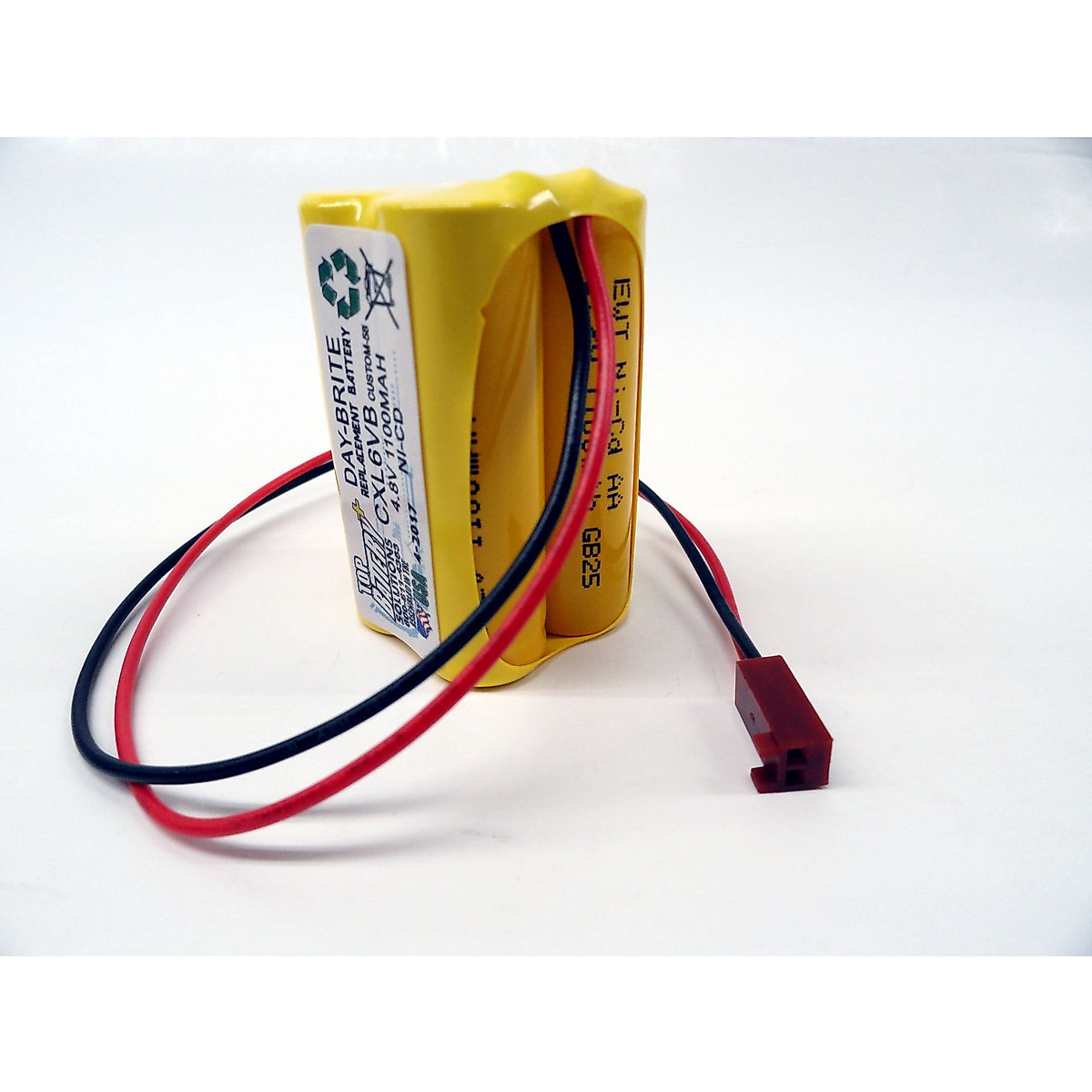 5PC Day-Brite CXL6VB Replacement Battery