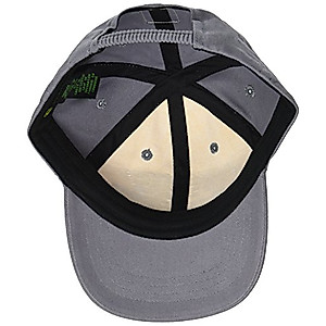 John Deere Boys' Toddler Baseball Cap, Grey/Yellow