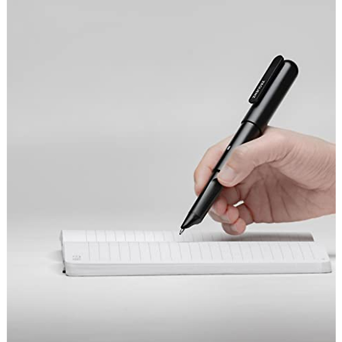 Zequenz Smart Set Smart Pen and Zequenz Classic 360 Smart Series, Size: Medium, Color: Obsidian, Paper: Ruled/Blank, Soft Bound Journal, Combination Ruled and Blank, 5" x 7", 100 sheets / 200 pages of Lined, Ruled and Blank Smart Paper