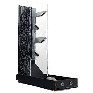 C4Labs Hi-Tech Laser Etched Dice Tower, Techno, Gaming